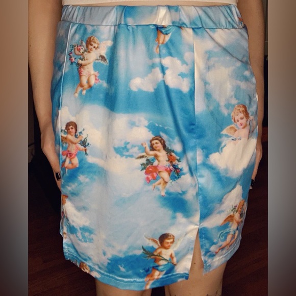 ROMWE | Skirts | Cherub Angel Baby Skirt Romwe | Poshmark